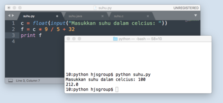 Soal dan Solusi Algoritma: Konversi Suhu Celcius ke Fahrenheit (Python ...